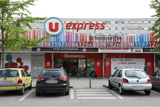 U EXPRESS LA GARENNE - Vitrine du Centre Ville