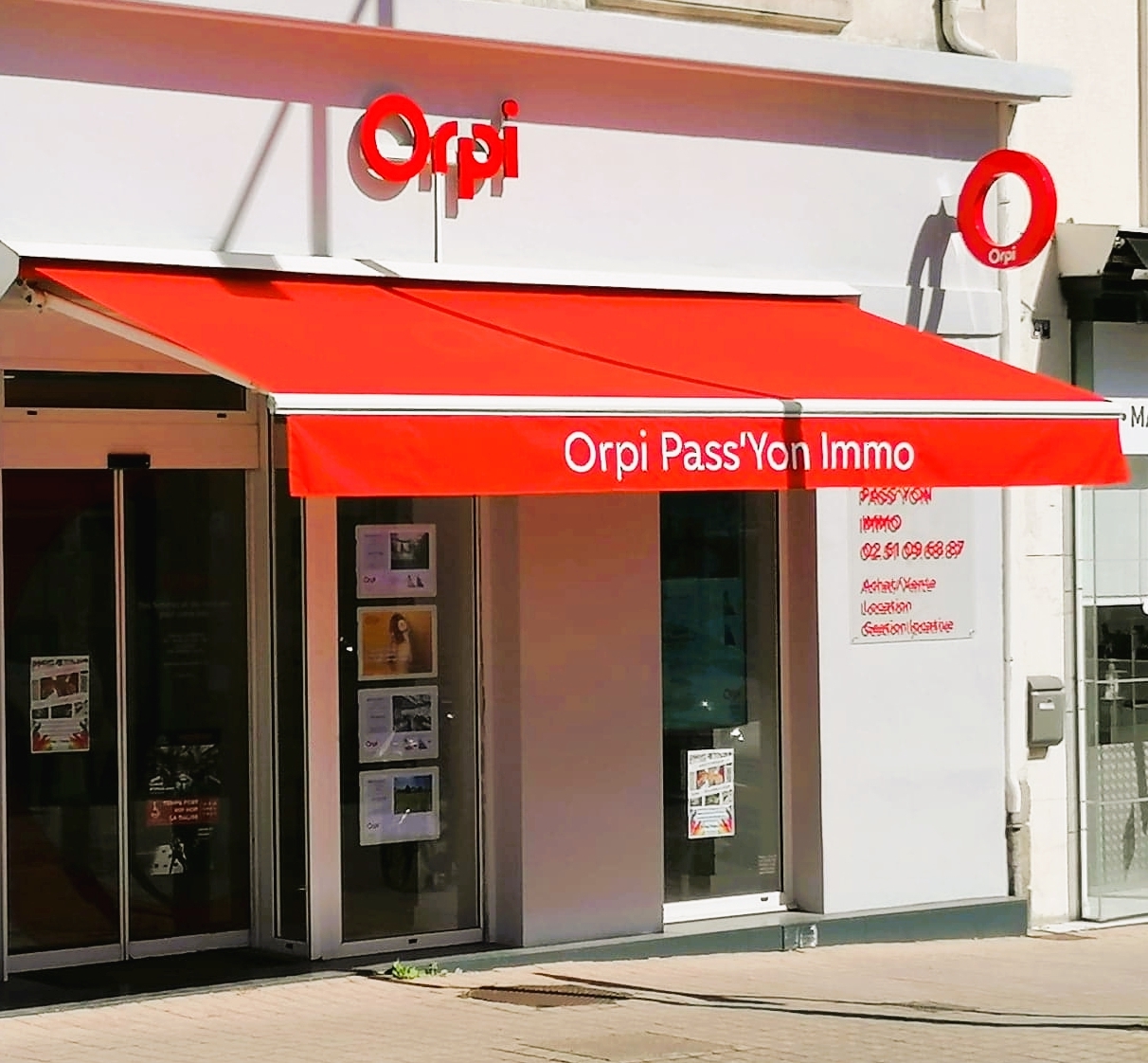 Orpi Pass’yon immo - Vitrine du Centre Ville